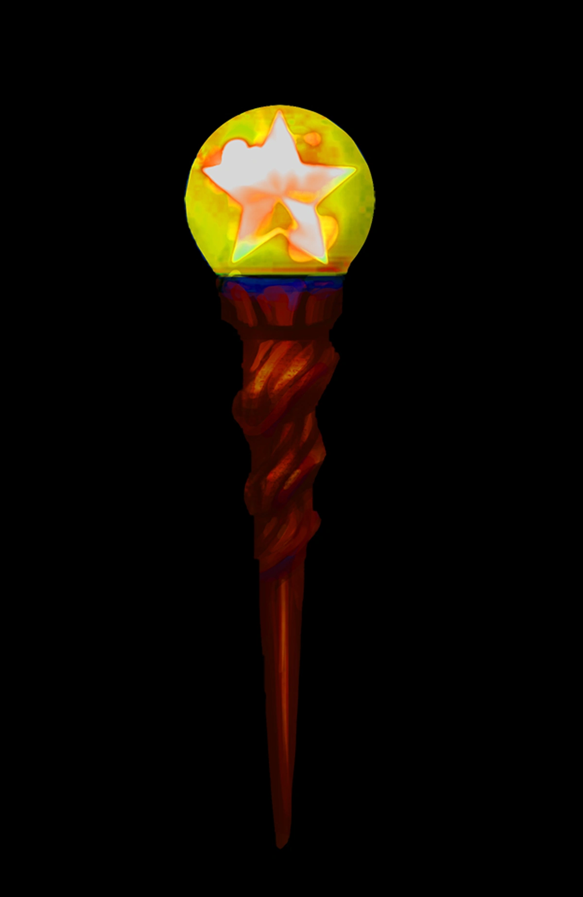 Weapon stick_004 (yellow)