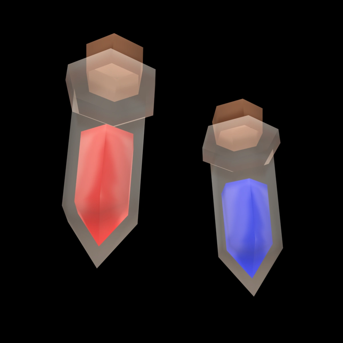 Potion (red, blue)