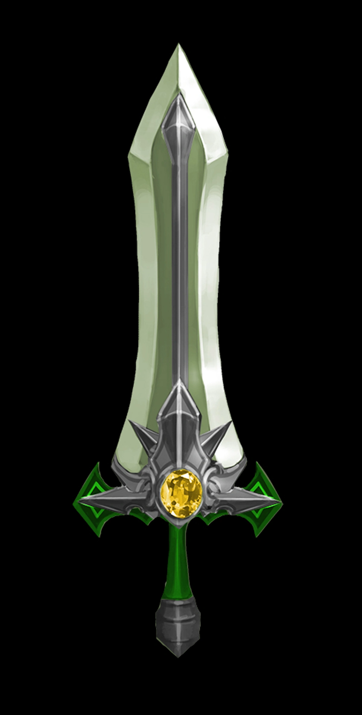 Weapon sward_01_004 (silvergreen)