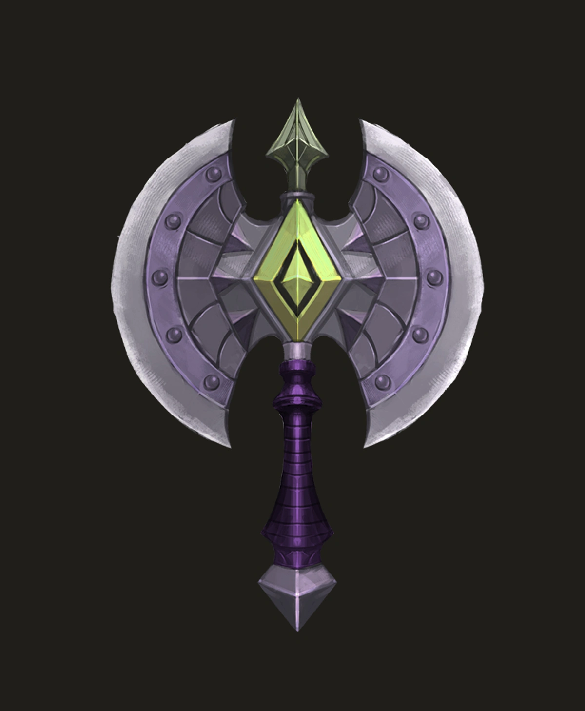 Weapon ax_02_003 (violet)