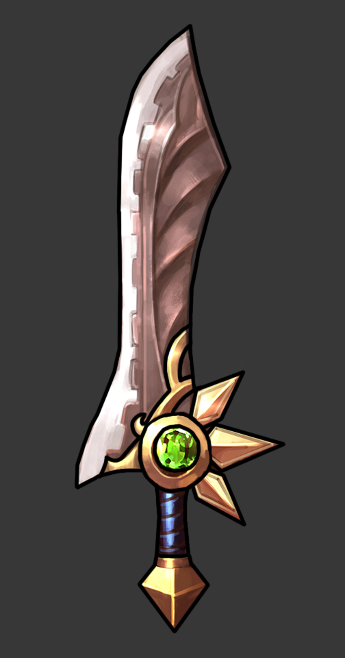 Weapon sward_02_009 (goldblue)