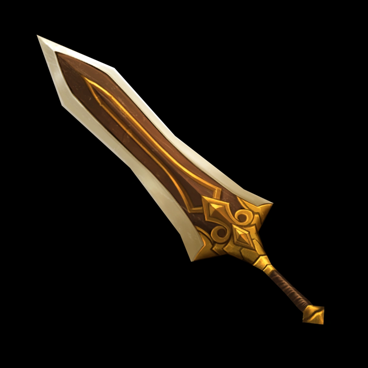 Two-handed sword 01(gold)