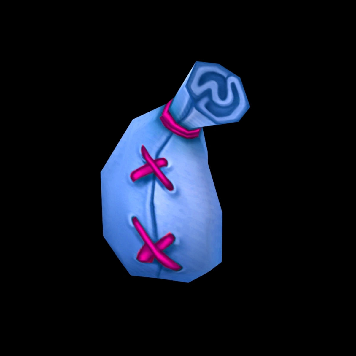 Model_Cloth bag (blue)