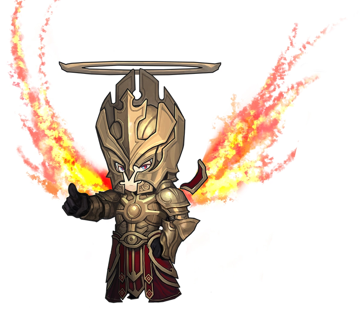 armor boy(burgundy)