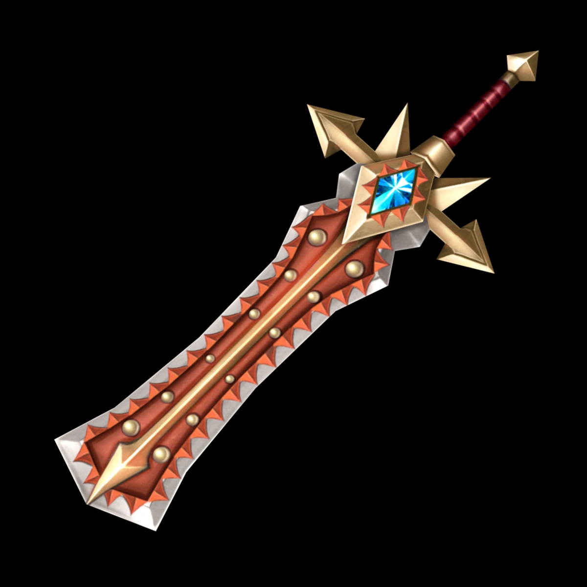 Magic broadsword (brown)