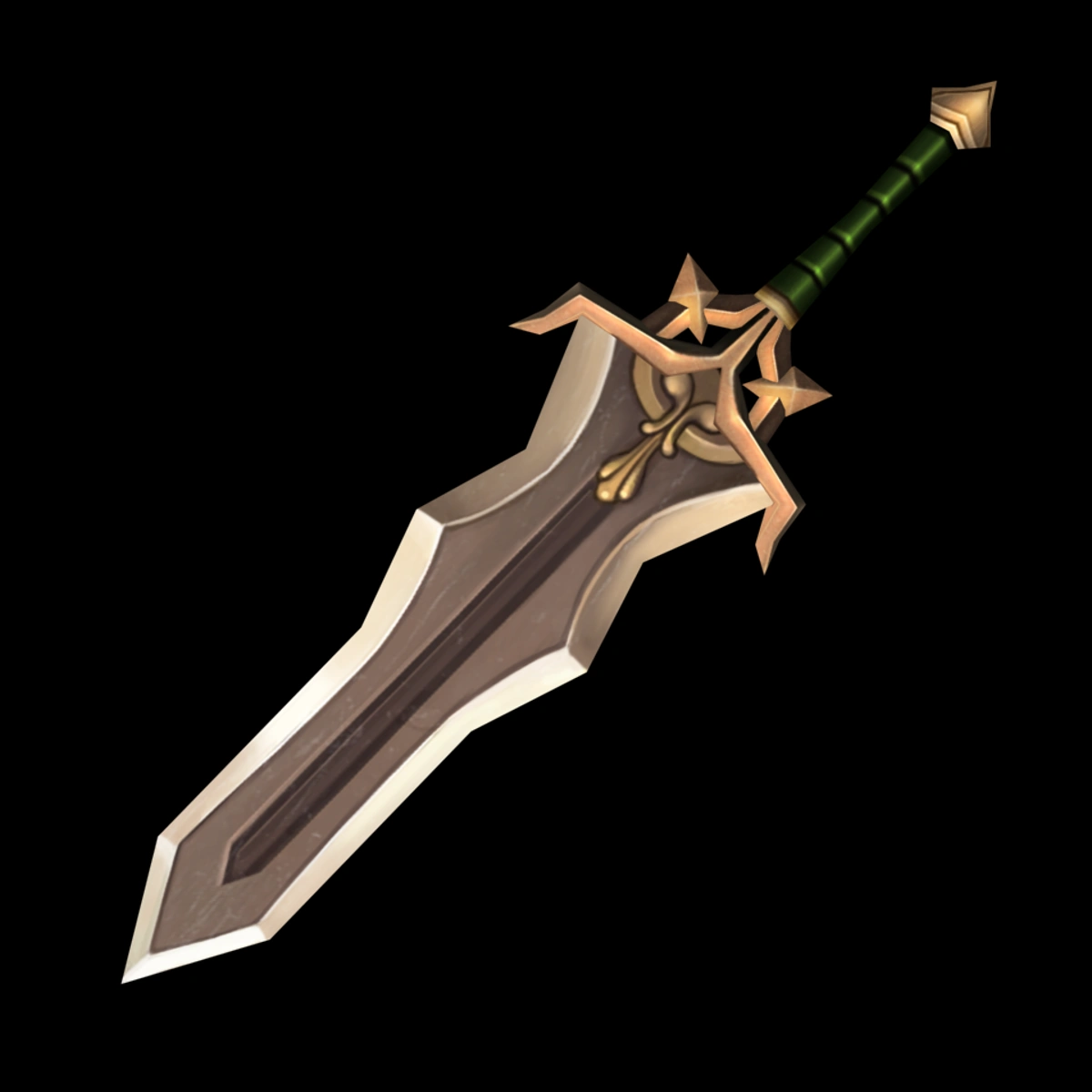 Two-handed sword 03(brown)