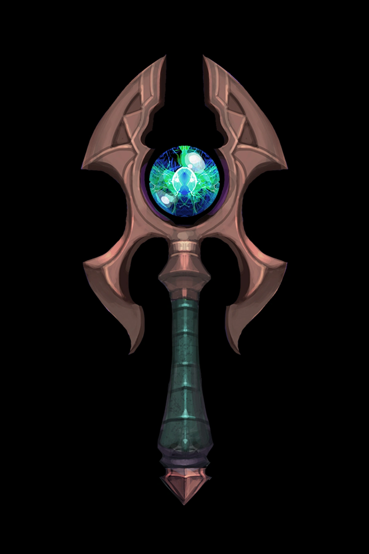 Weapon stick_006 (green)
