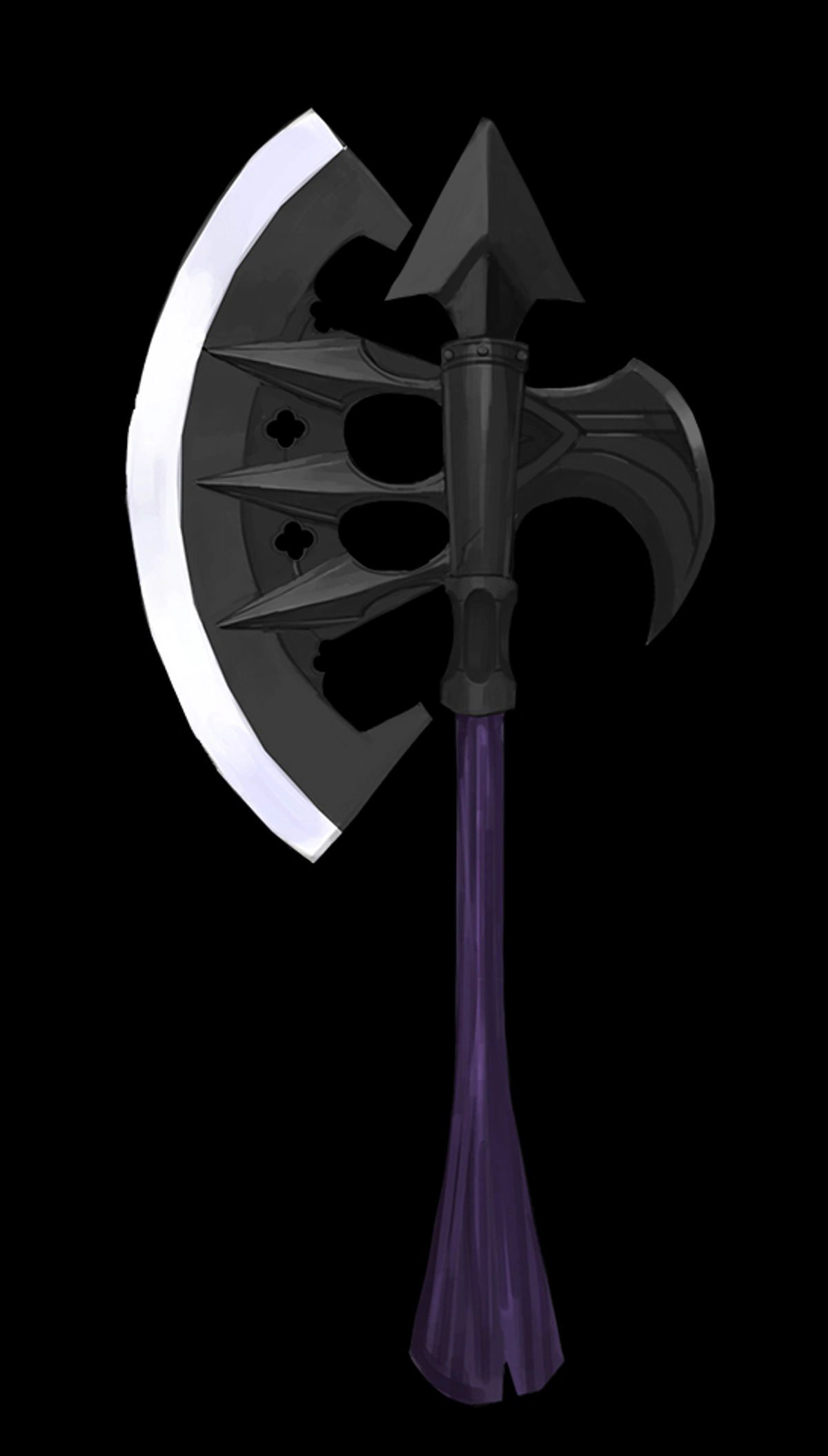 Weapon Single Blade Ax_01_001 (chacoal)