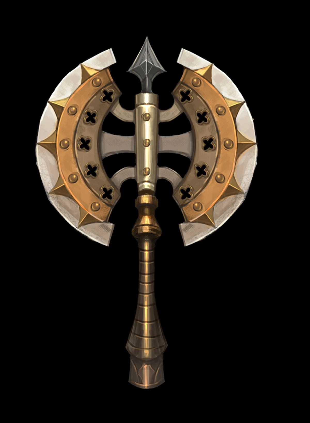 Double-edged ax_01_003(gold)