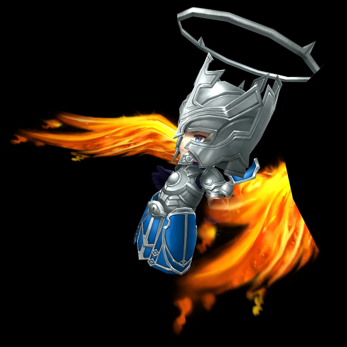 Model_Heaven Monster Boss (silveryellow)