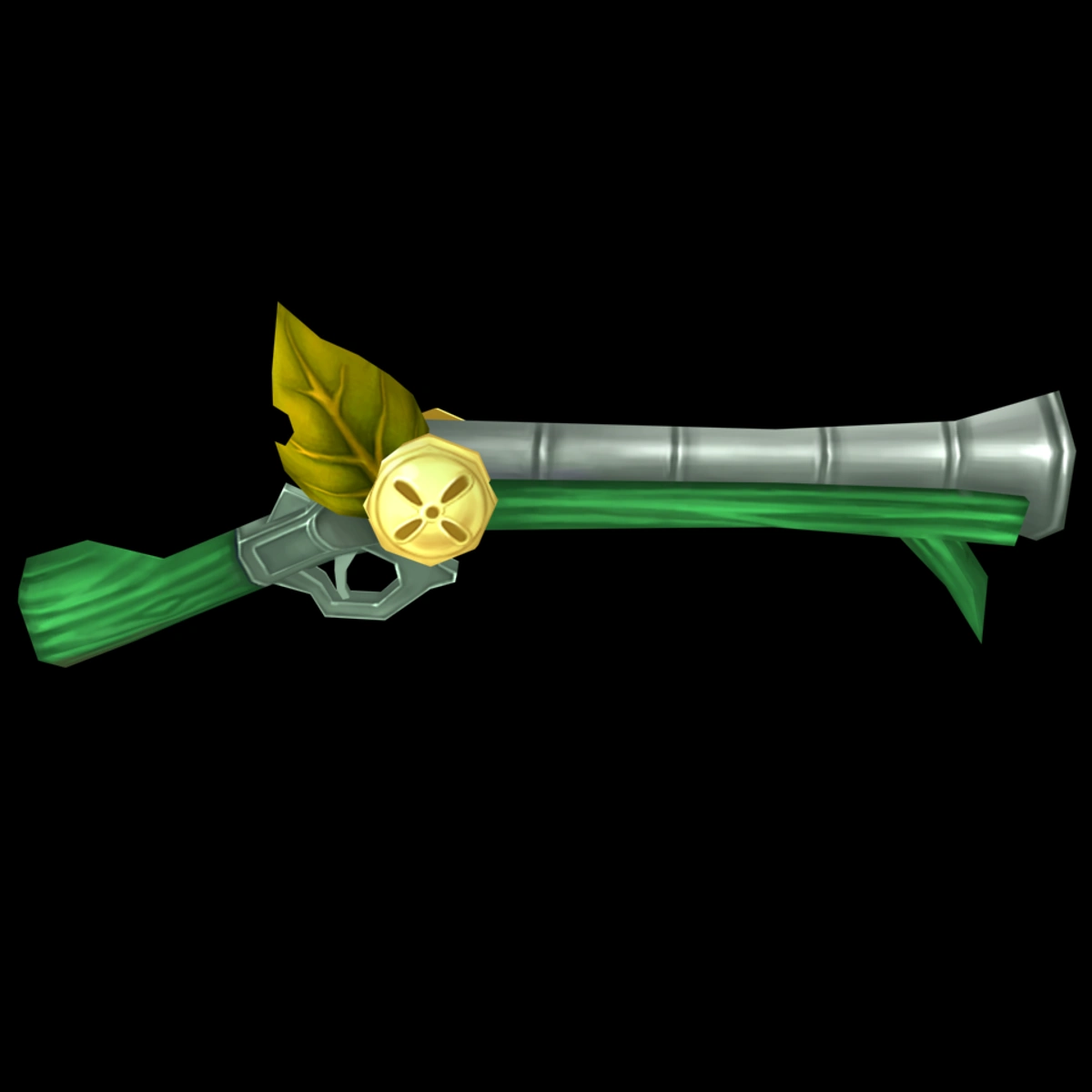 Wooden rifle (green)