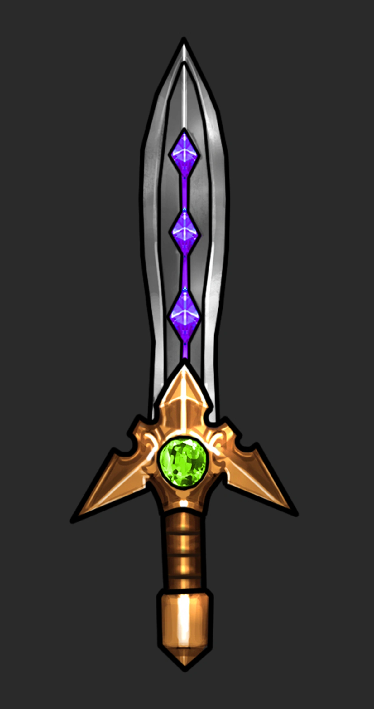 Weapon sward_02_007 (goldgreen)