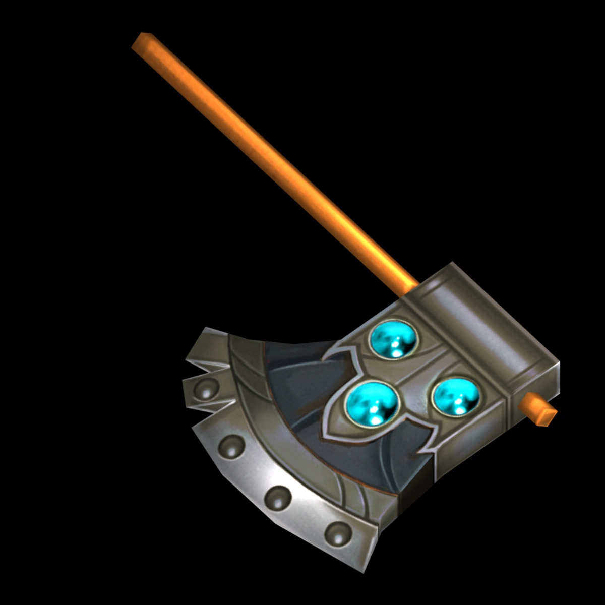 Basic magic ax (charcoal)