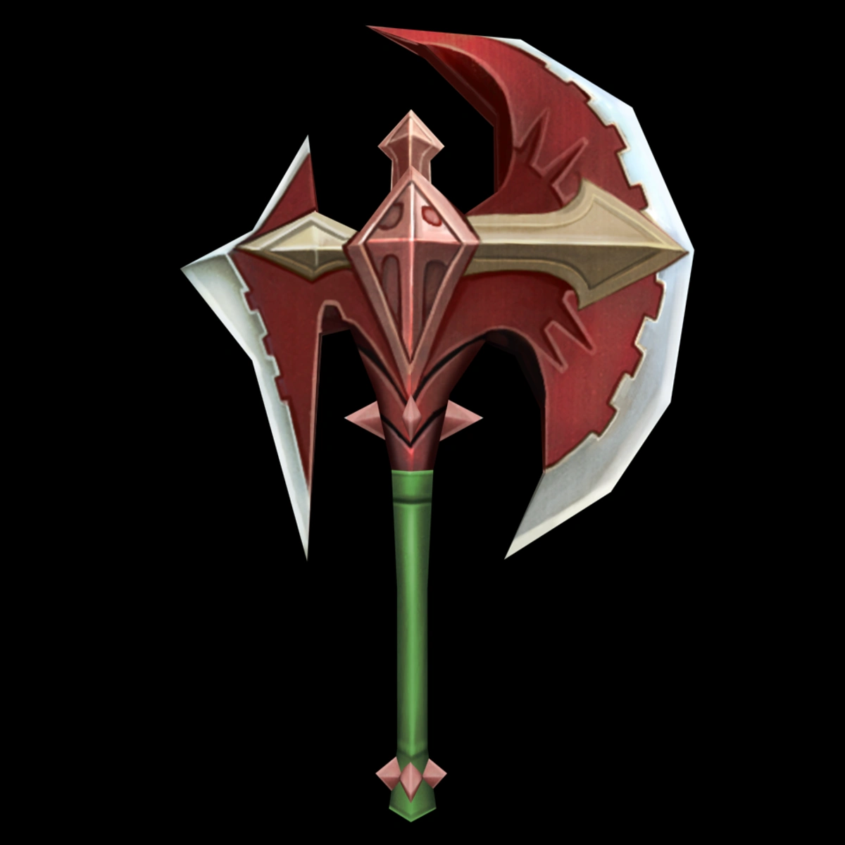 Cross ax (red)