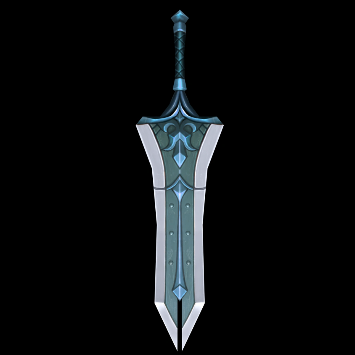 Two-handed sword 02 (skyblue)