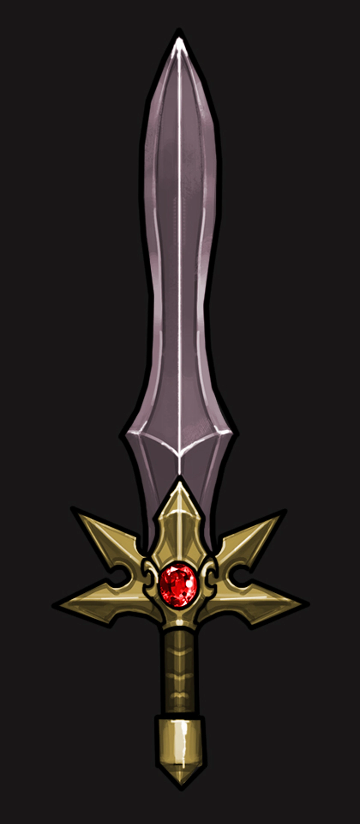 Weapon sward_02_006 (goldred)