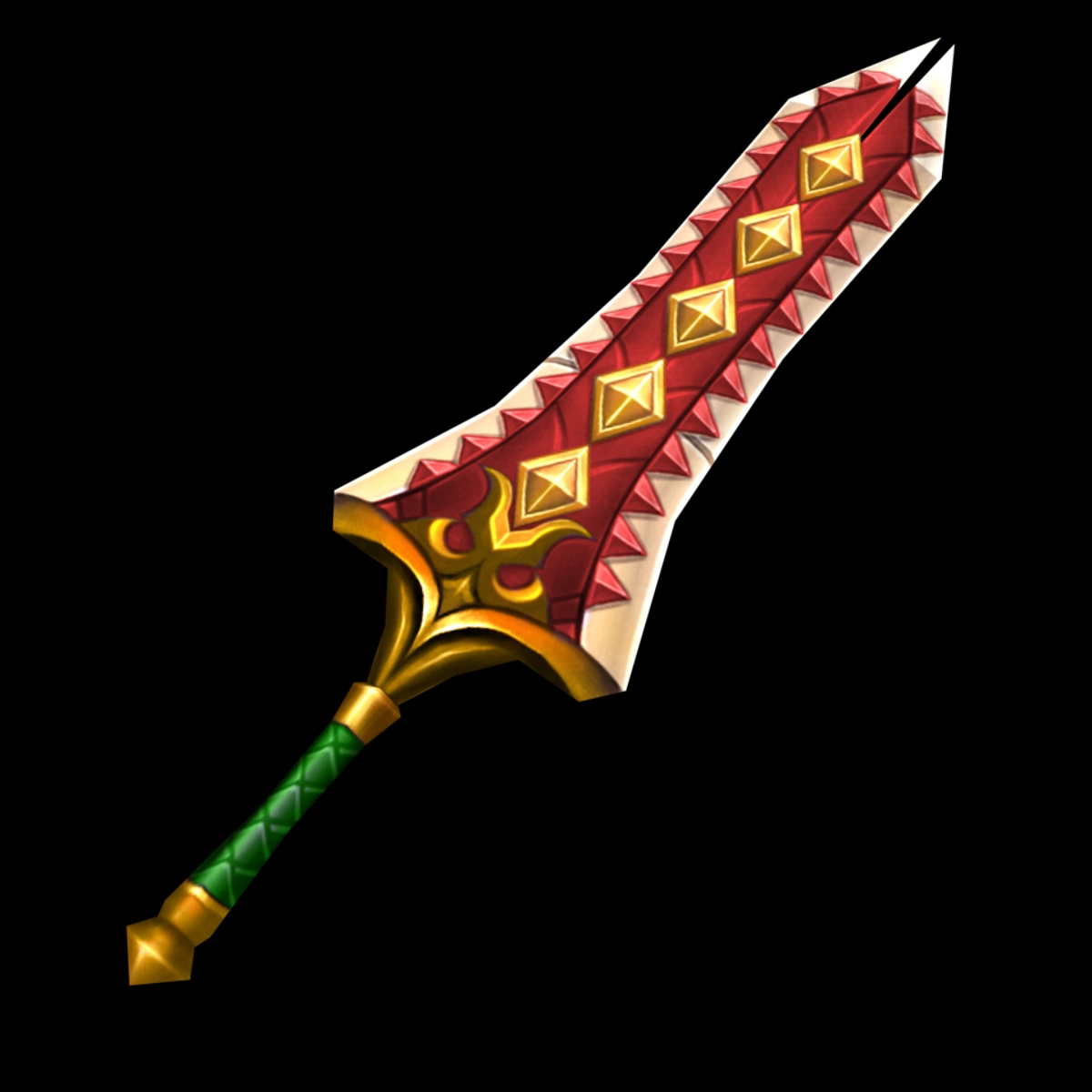 Magic two-handed sword 02(red)