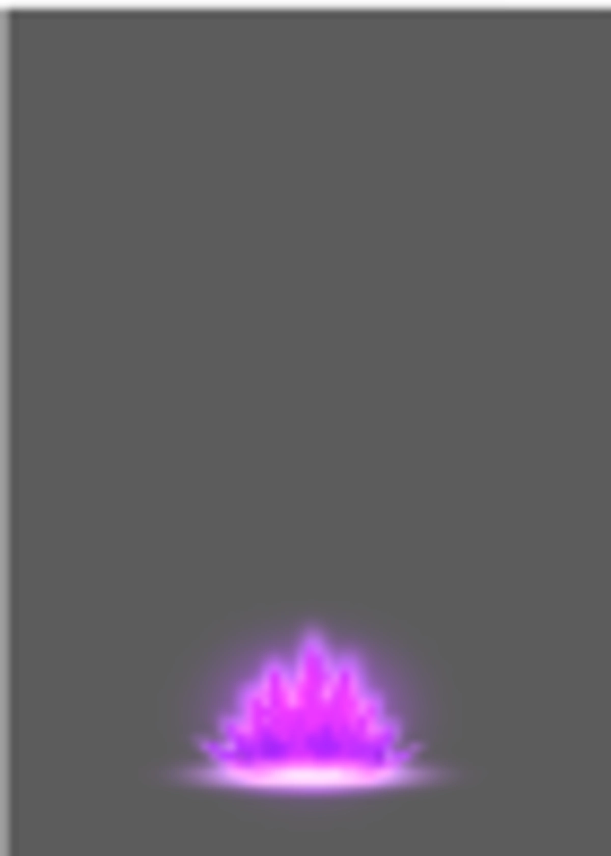 Ice or crystal skill effect