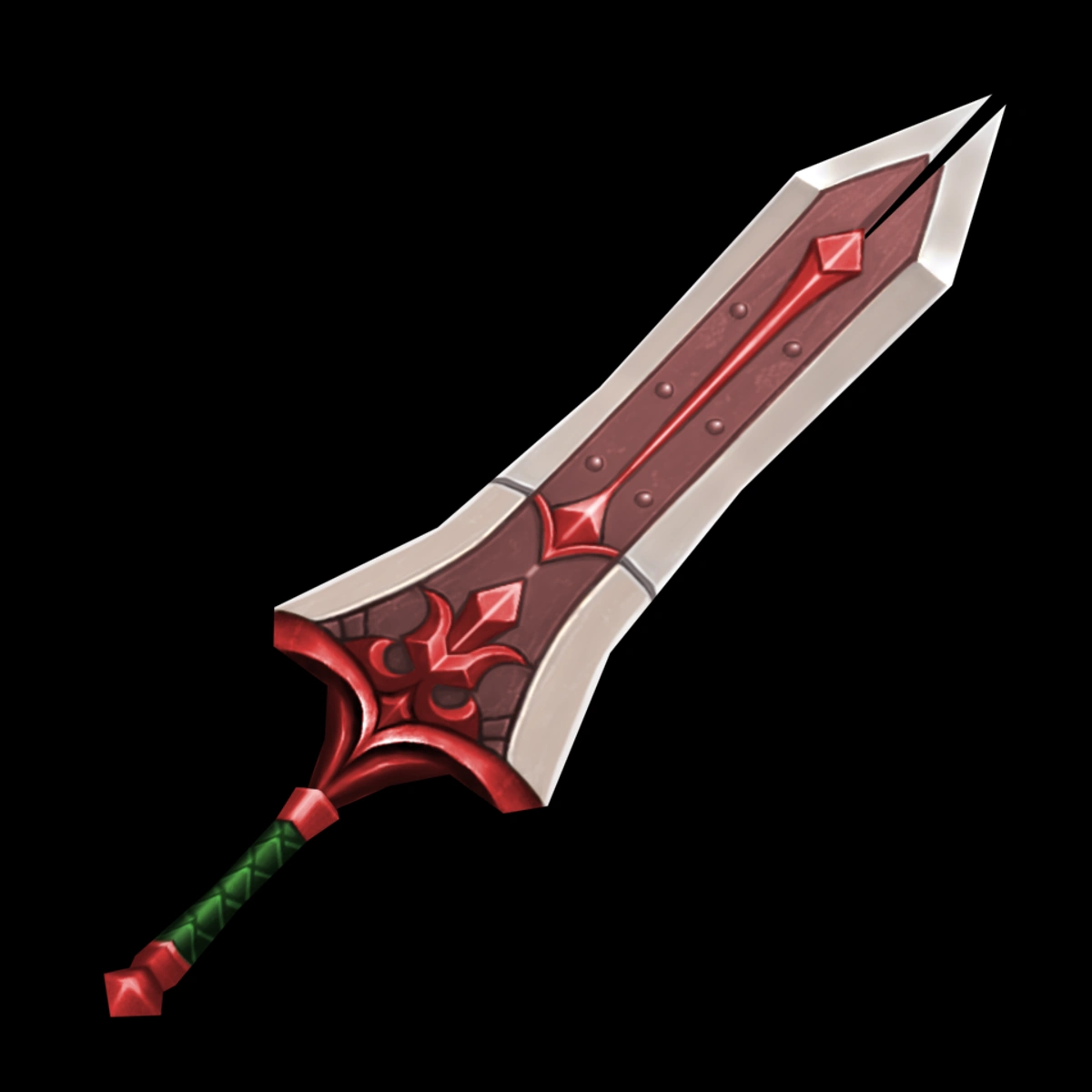 Two-handed sword 02(red)