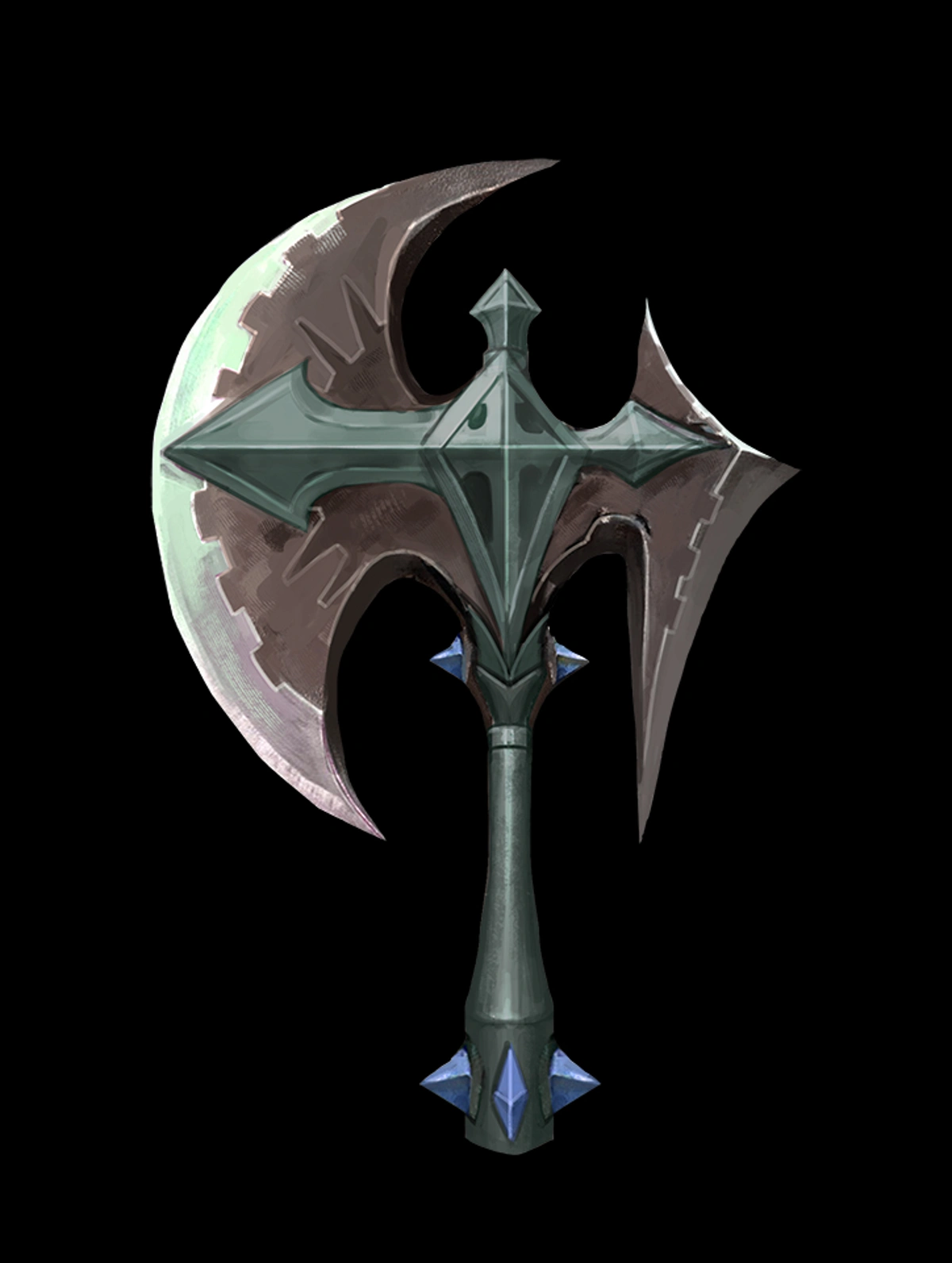 Weapon ax_01_008 (khaki)