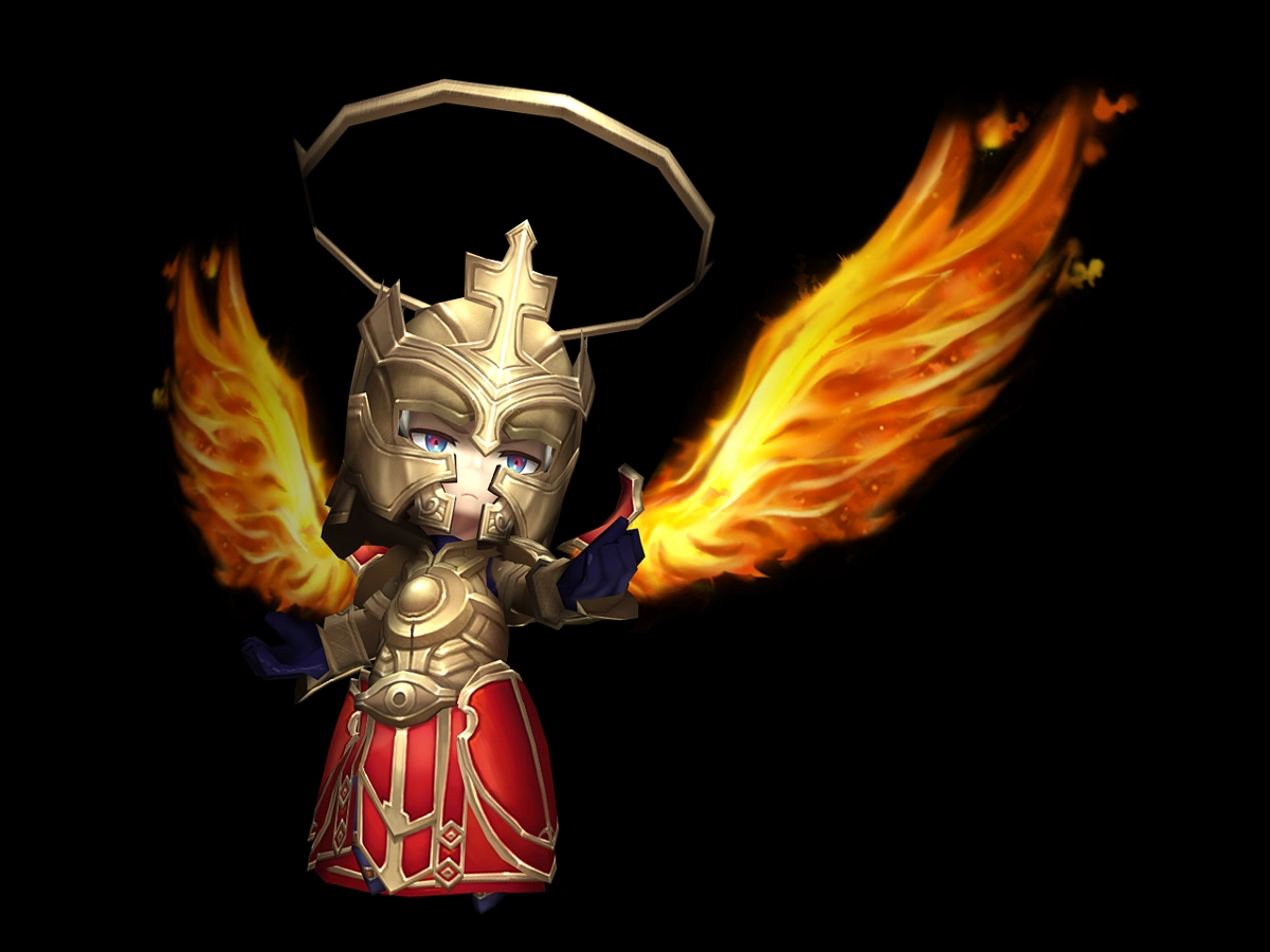 Model_Heaven Monster Boss (red)