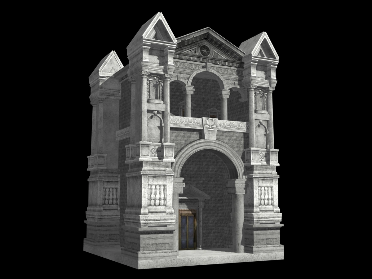 Temple C (gray)