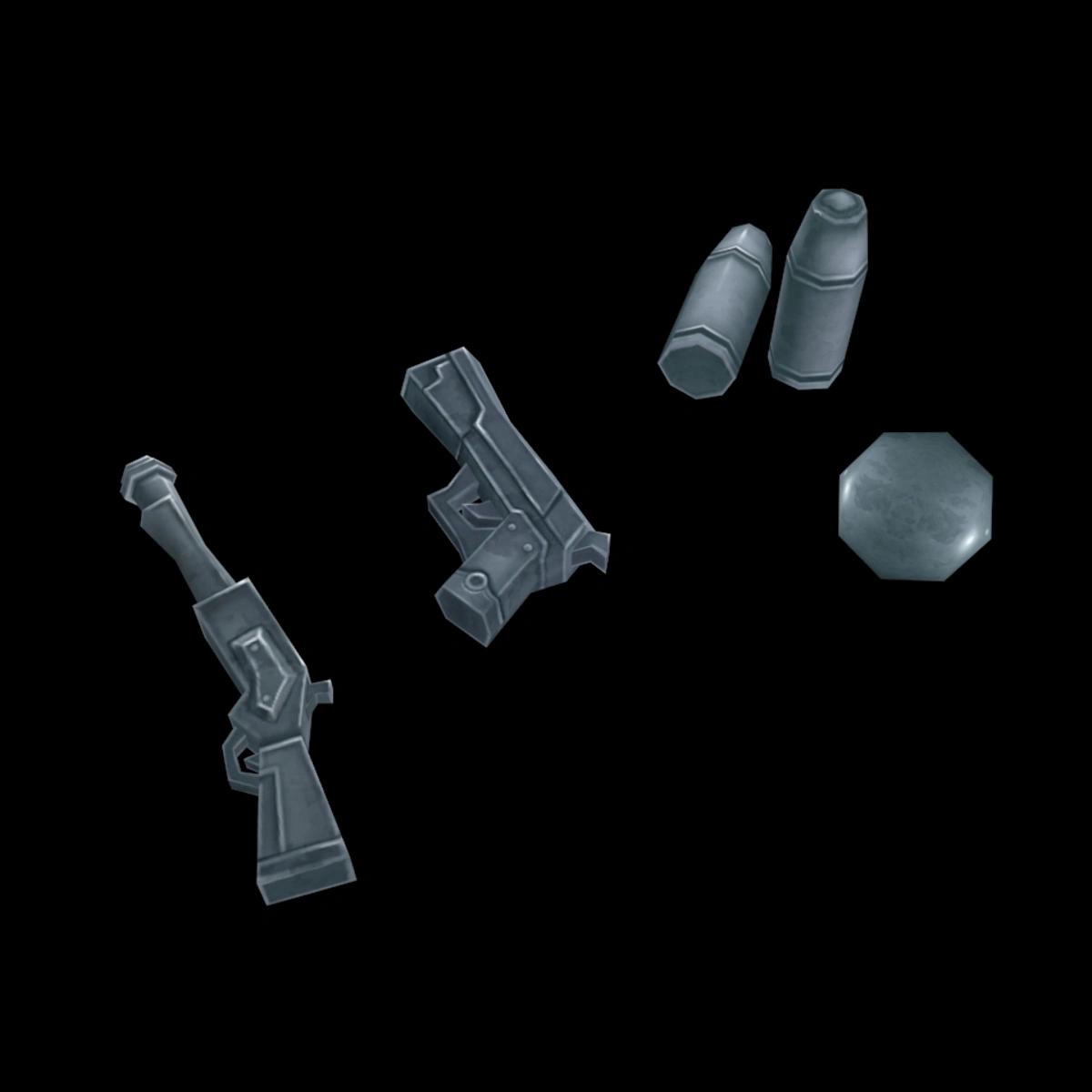 Drop item_gun (blue)