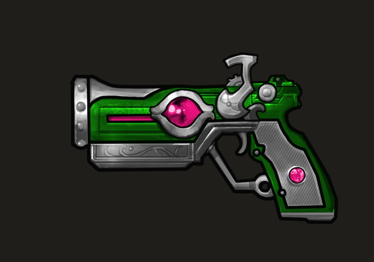 Weapon gun_01_007 (silveryellowgreen)
