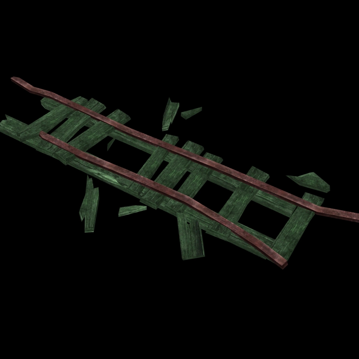Train Rail (Green)