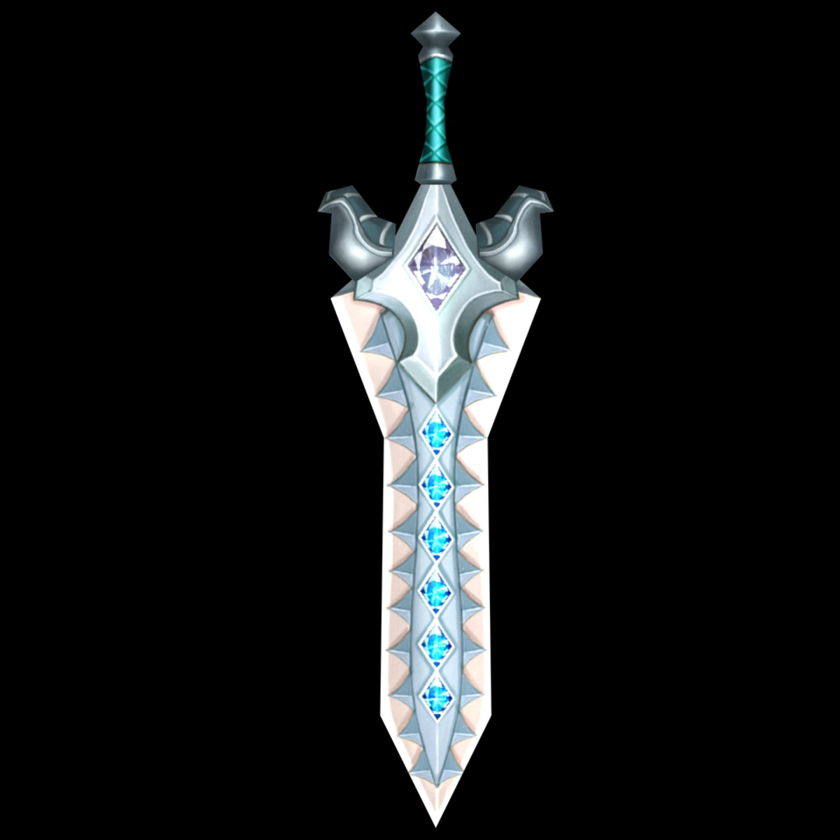 Magic Long Sword 01(silver)