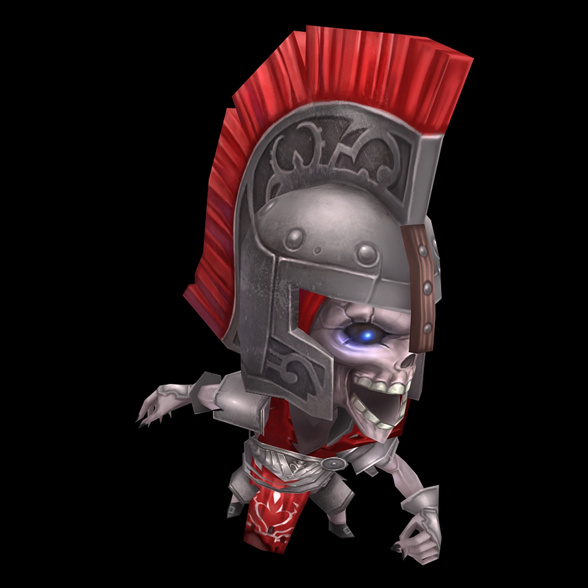 Skeleton Soldier (blackred)