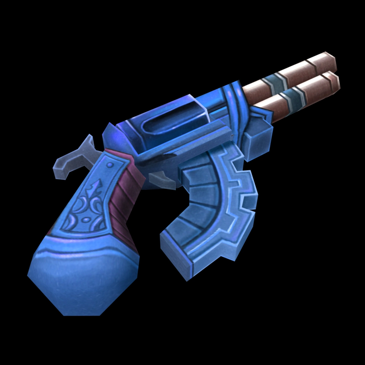 Double pistol (blue)