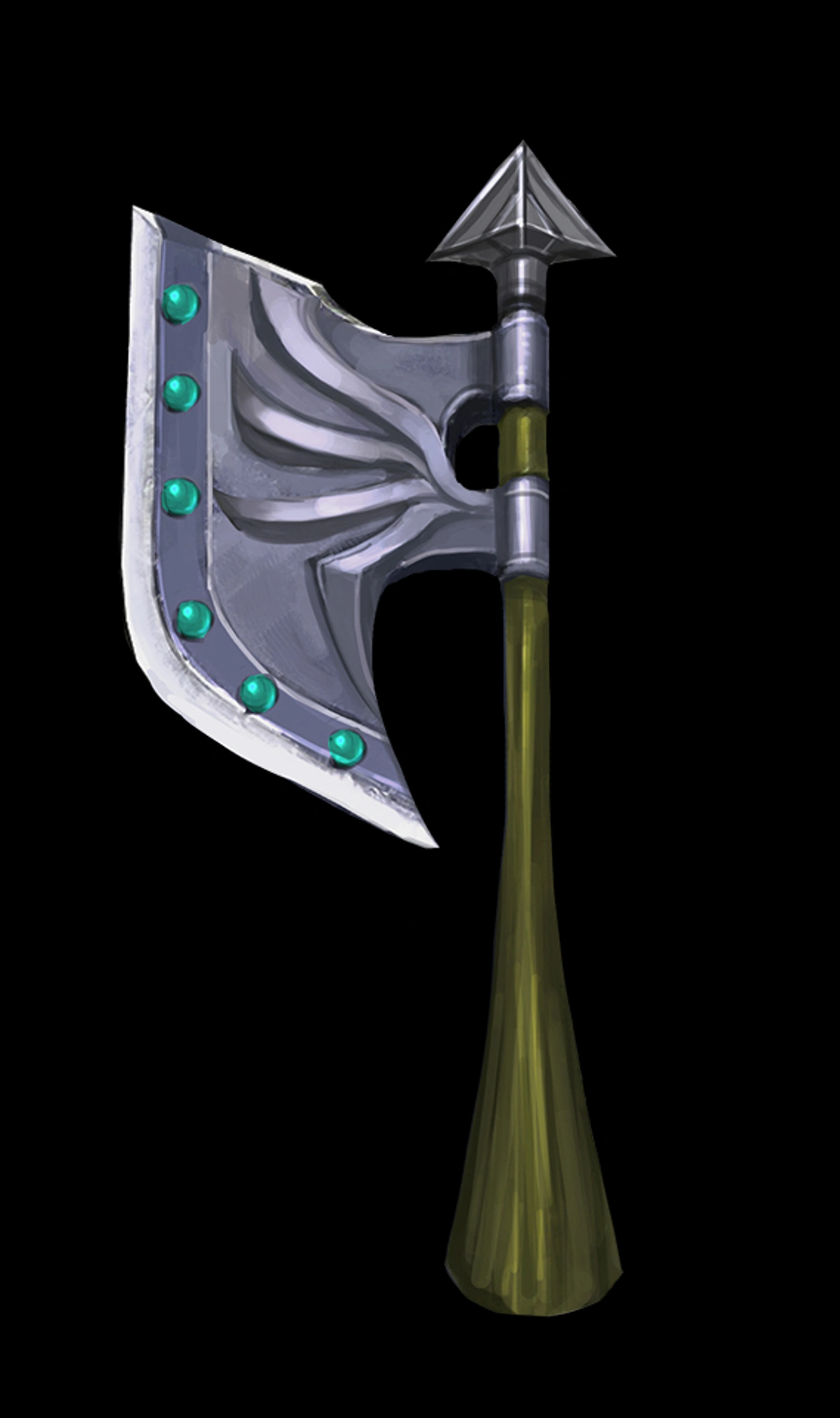Single-edged ax_01_002(olive)