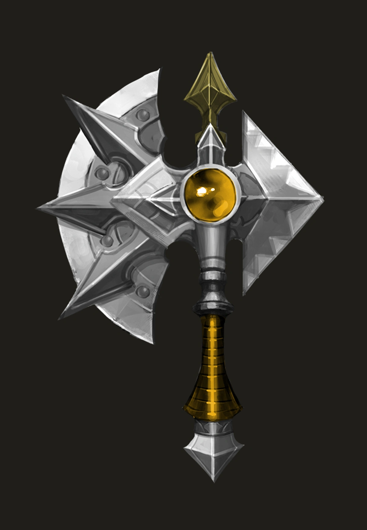 Weapon ax_02_010 (yellow)