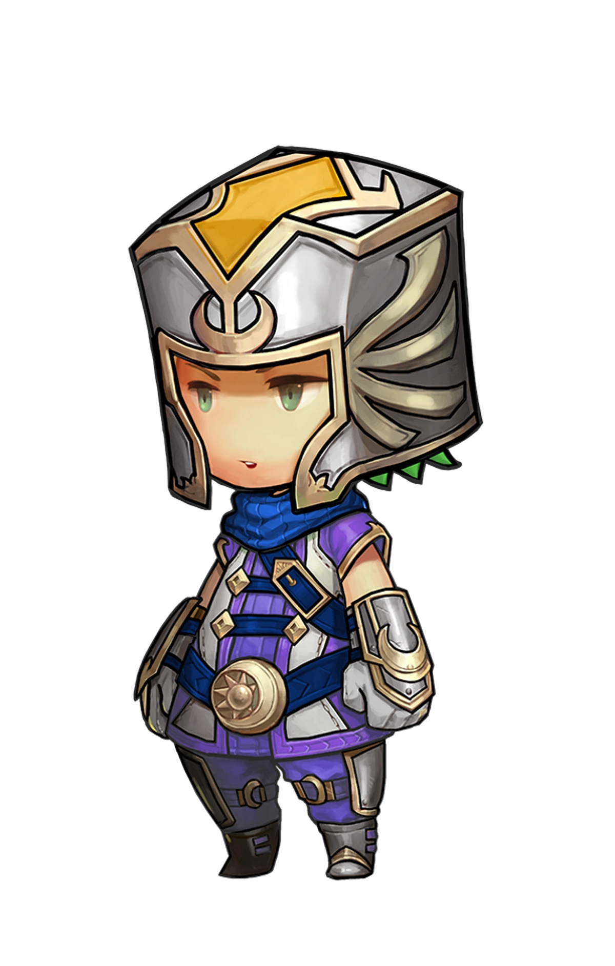 Hair Deco Boy (violet)