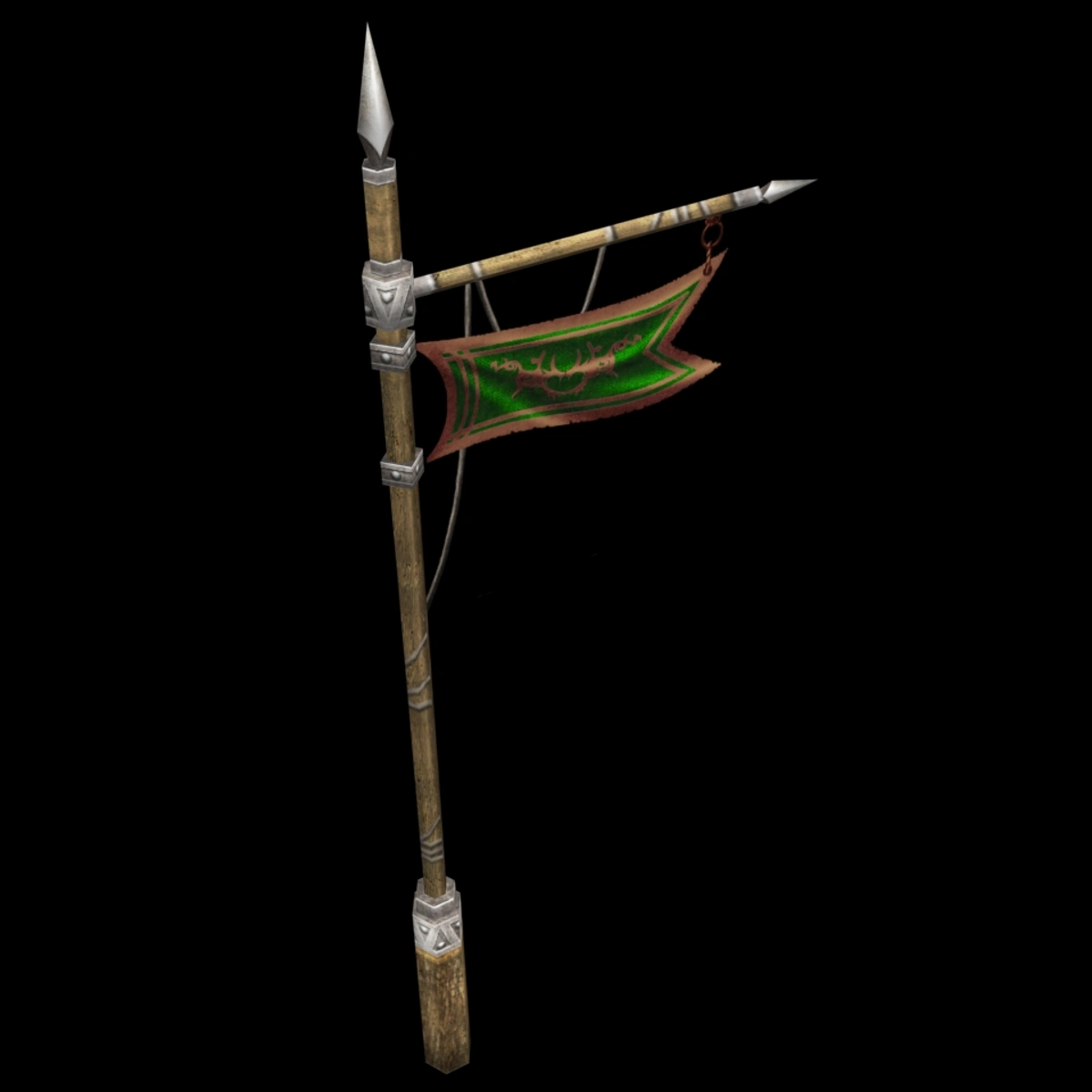 Pointed Flag (Green)