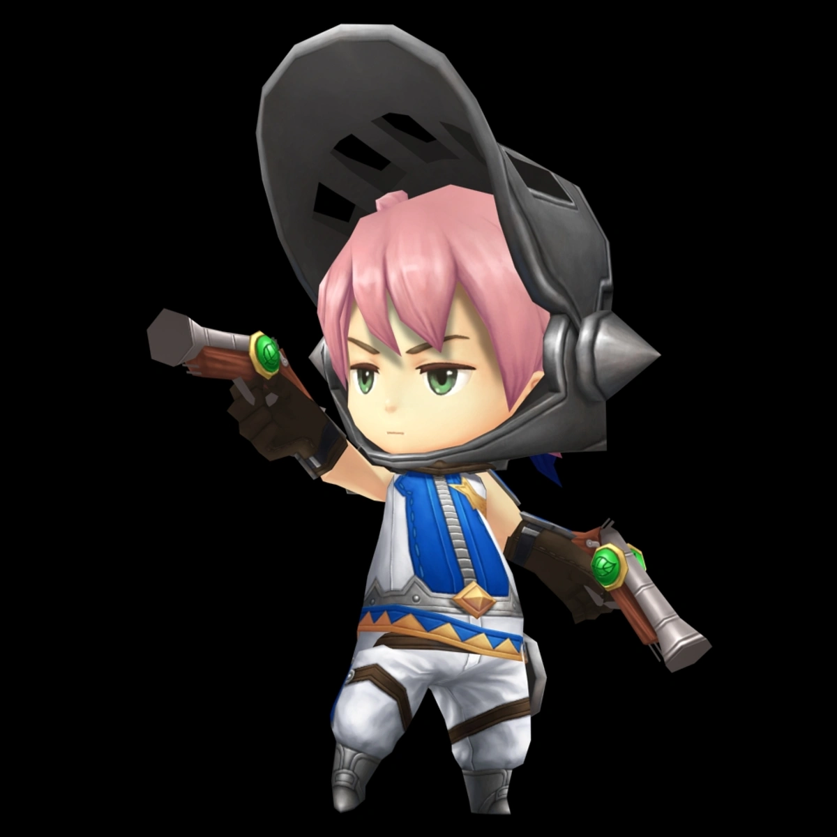 Animation_Male Commander_Warrior 3 Costume (blue)