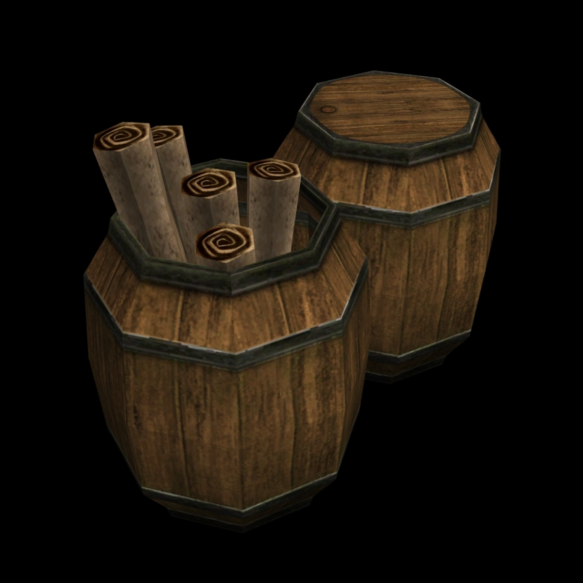 Oak barrel (Brown)