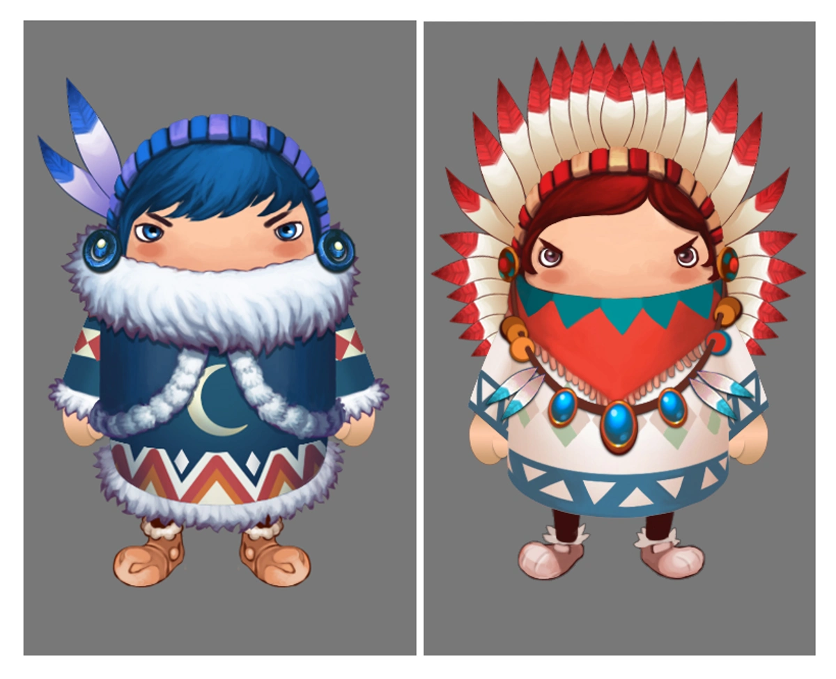 Indian character source